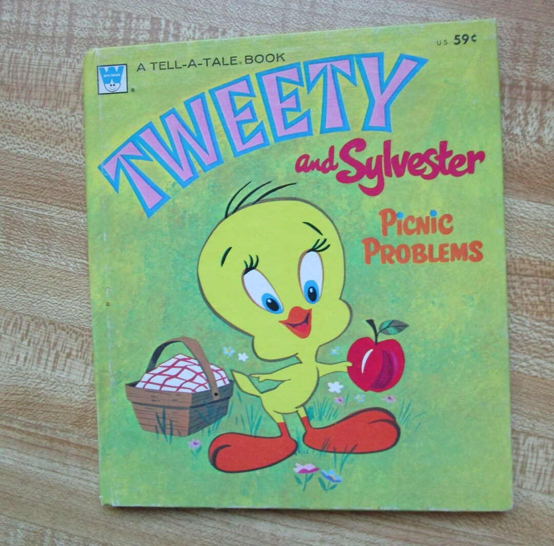 Vintage 1970 -whitman's Book "tweety and Sylvester-picnic Problems ...