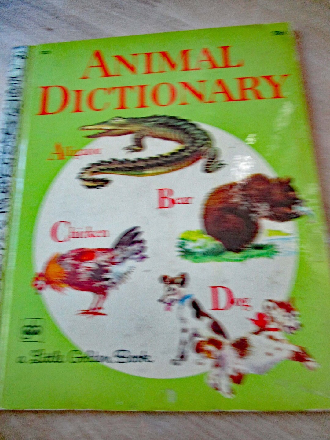 Vintage 1971 - Little Golden Book "animal Dictionary" - Estate Find! - Etsy