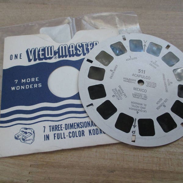 Viewmaster Reels - Etsy