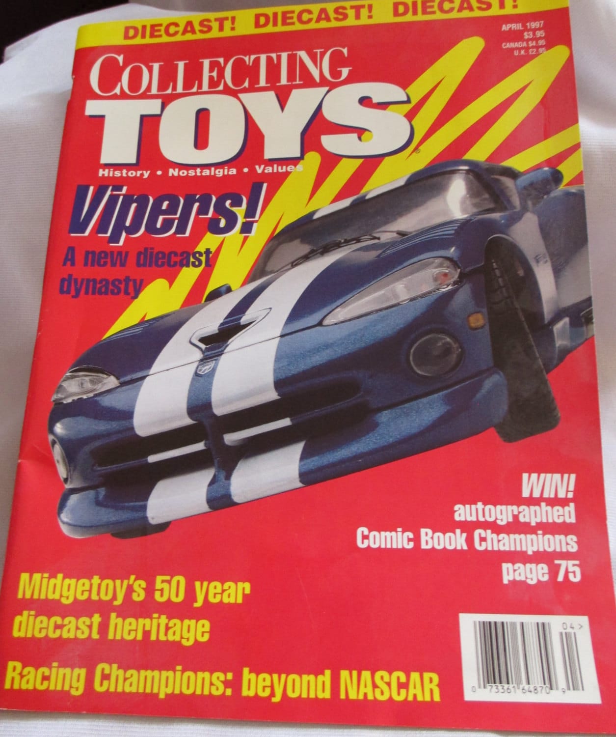 Collecting Toys Magazine Showing History Nostalgia and | Etsy
