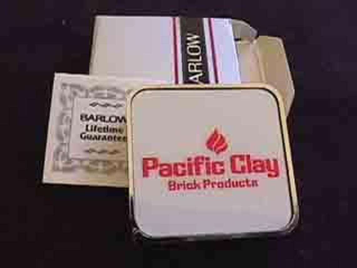 Vintage Salesman Sample of Pacific Clay Products barlow 72 | Etsy