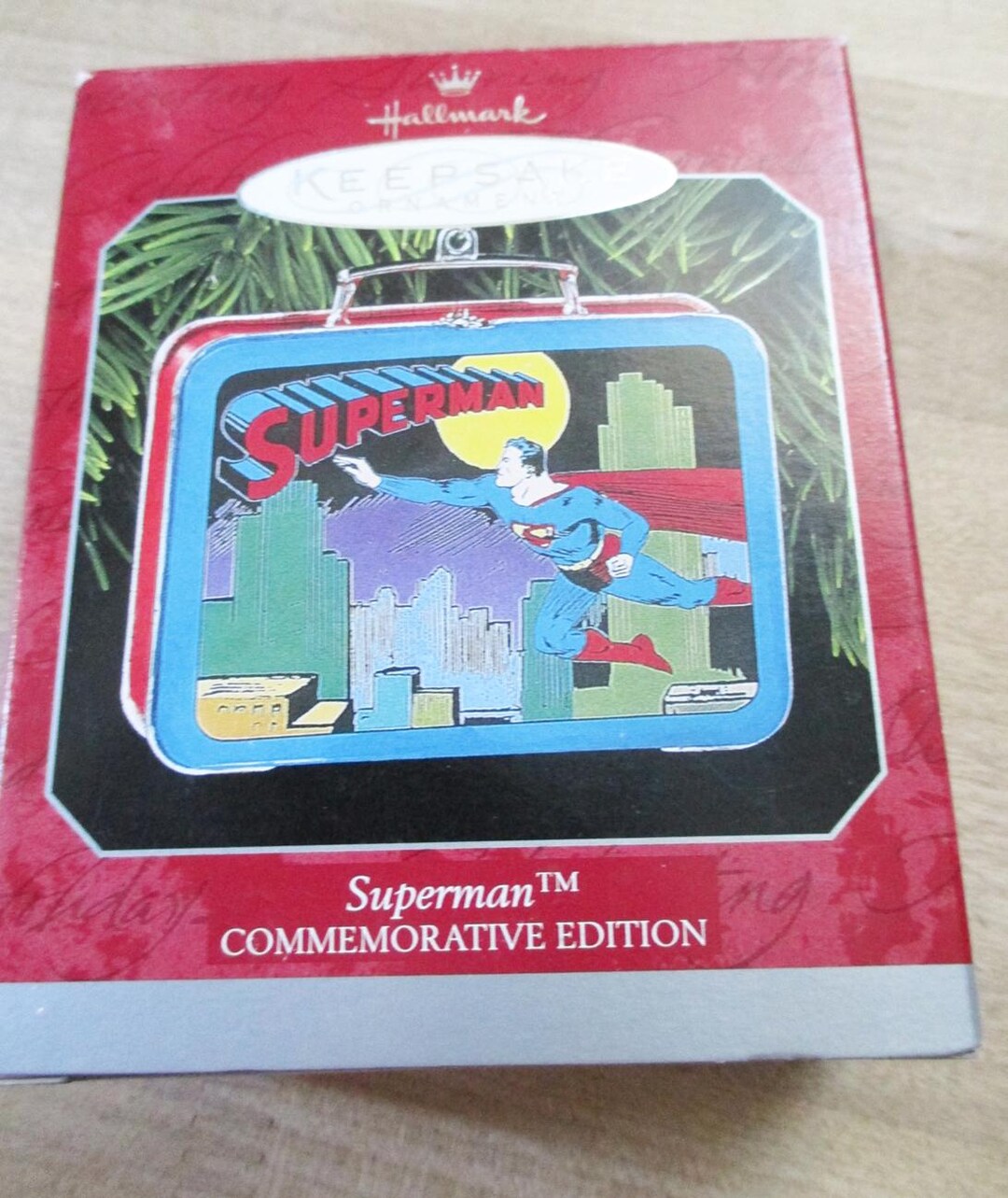 Vintage 1990's Hallmark Keepsake Ornament - Superman Commemorative ...
