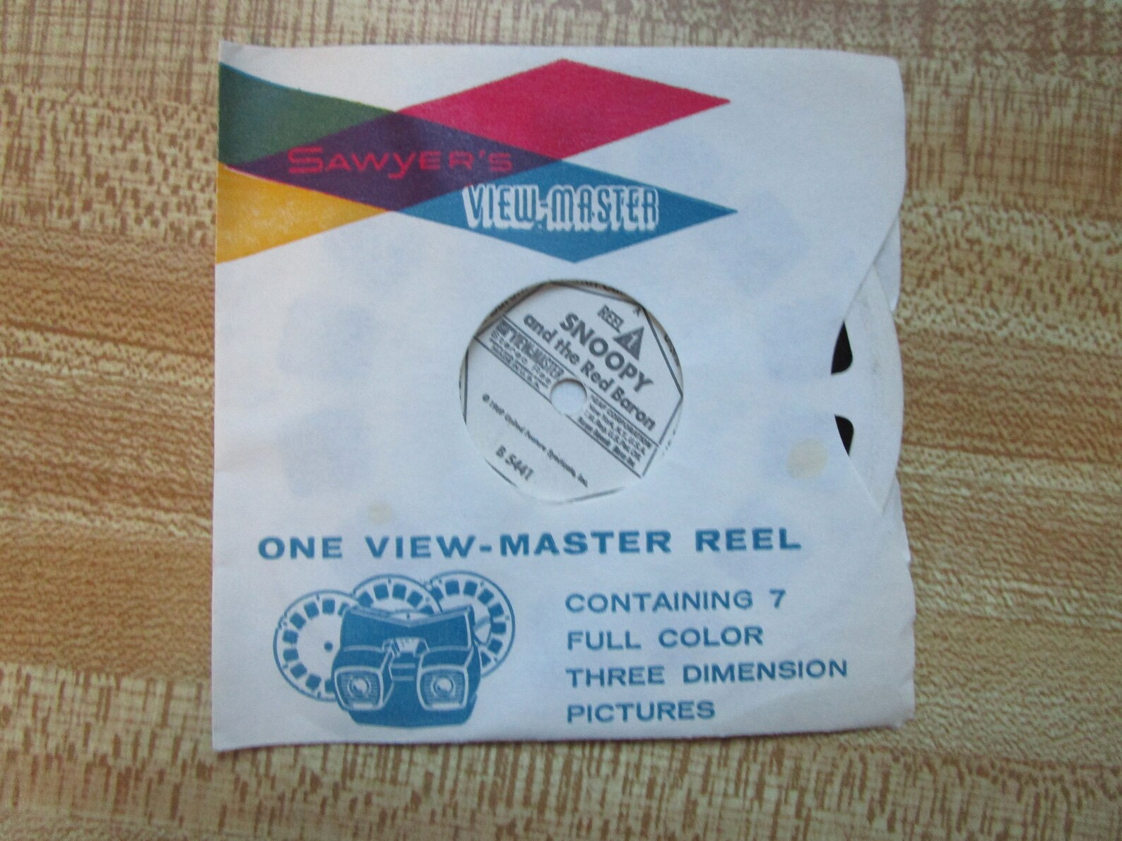 Vintage, Antique Viewmaster Reel Snoopy and the Red Baron No Longer ...