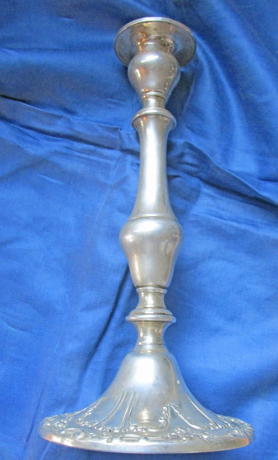 Vintage Gorham Sterling Candlestick Chantilly-duchess Pattern 9 Inches ...