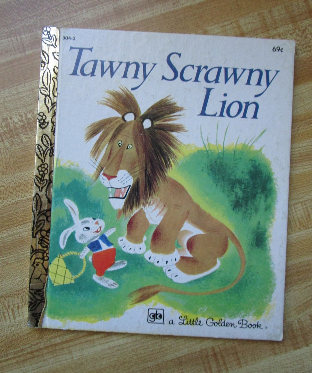Vintage 1980 - Little Golden Book "tawny Scrawny Lion" - - No Missing ...