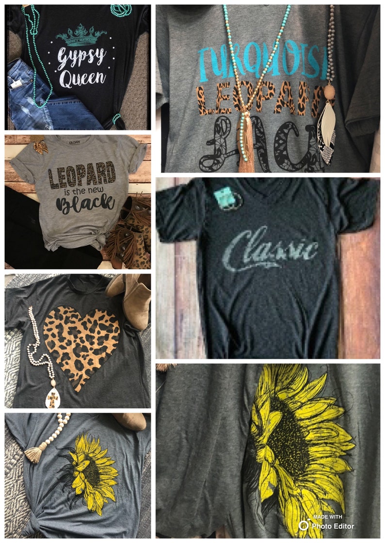 Leopard Turquoise Lace T-shirt, Graphic Tee, Oversized, Vintage, Boho ...