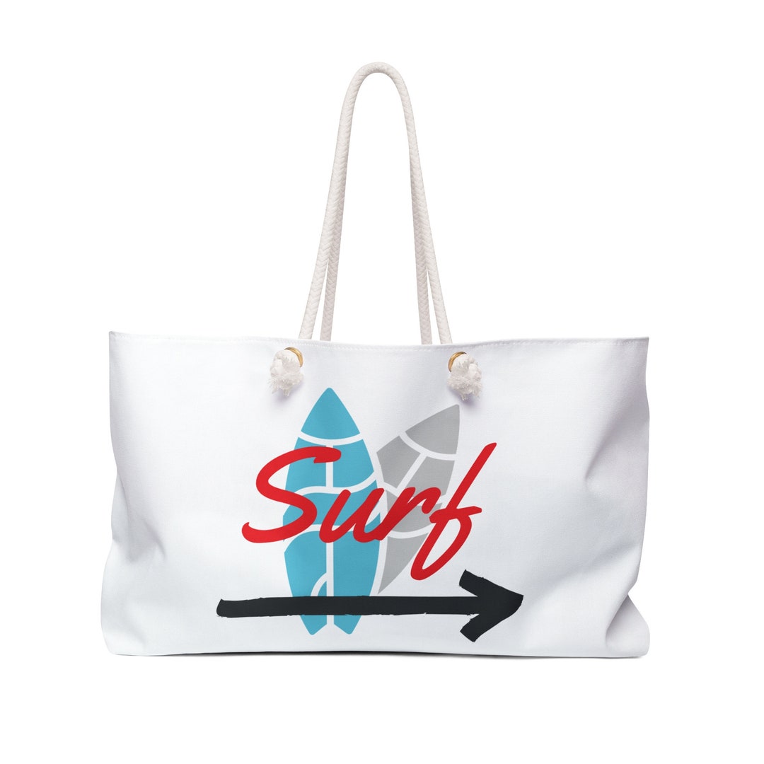 Seaside Wishes Weekender Bag, Surf Weekender Tote Bag, Oversize Tote ...