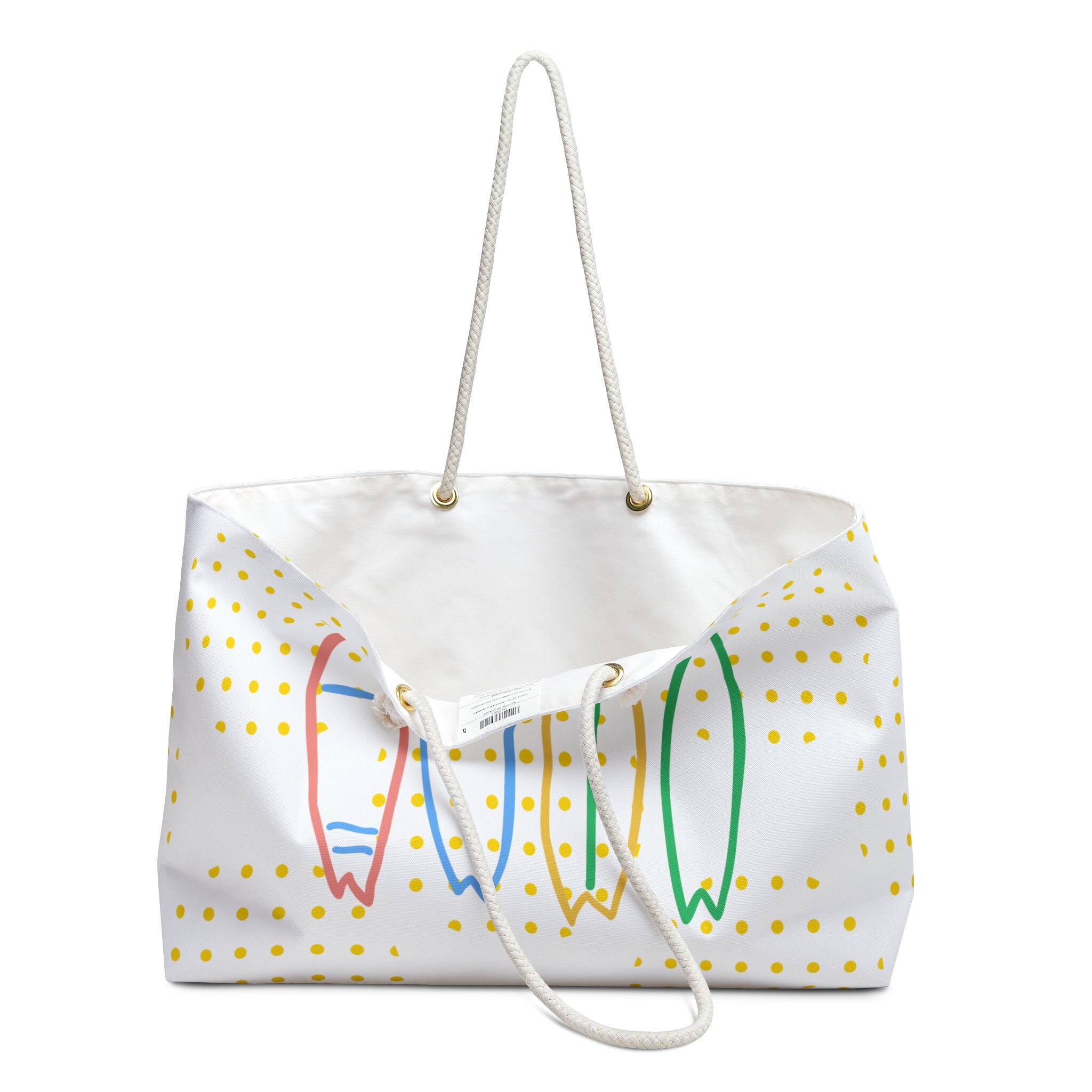 Seaside Wishes Weekender Bag, Surf's up Weekender Tote Bag, Oversize ...
