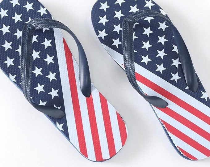 Patriotic Hearts on Navy and Red - Etsy