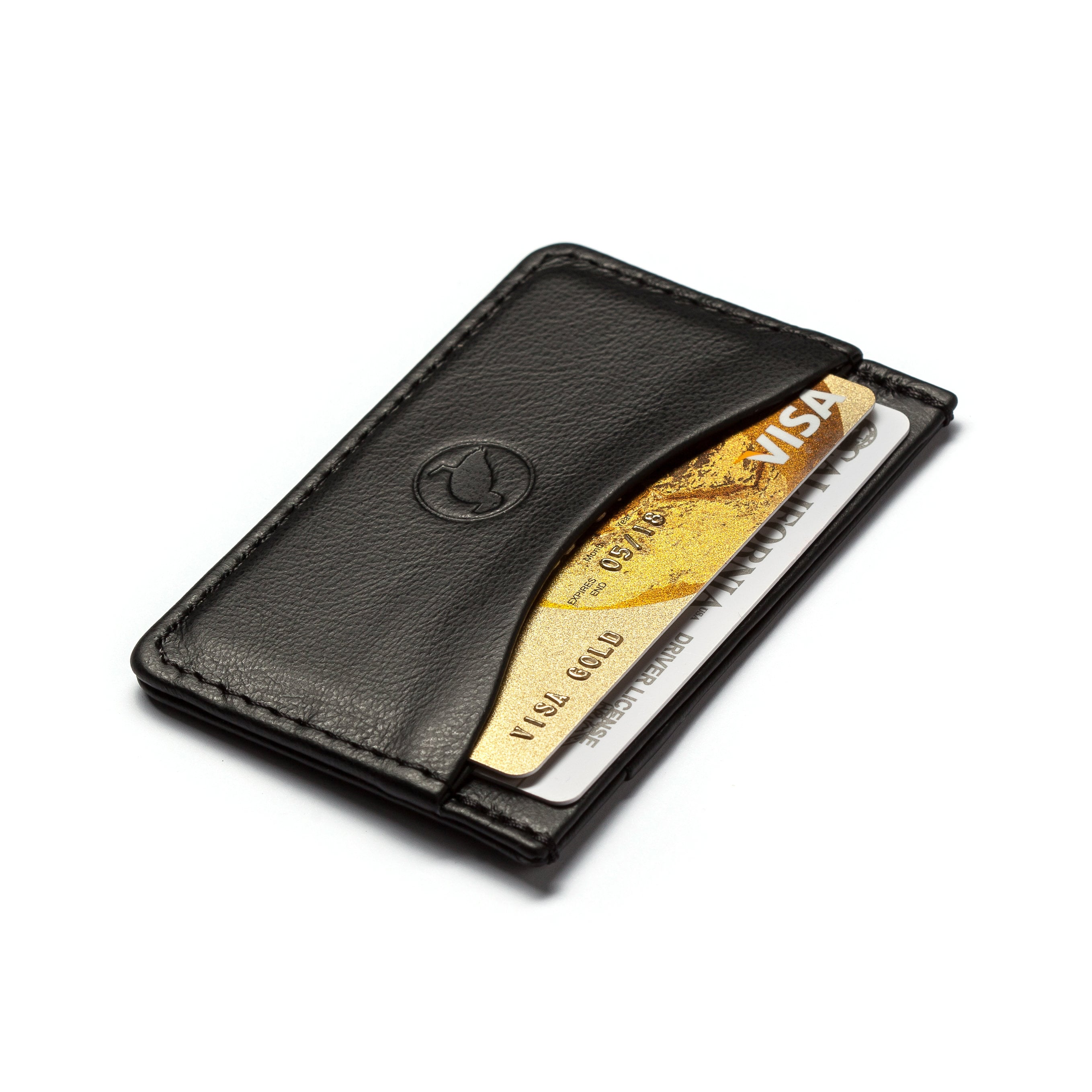 Full Grain Card Wallet Slim Wallet Minimalist Wallet Card - Etsy
