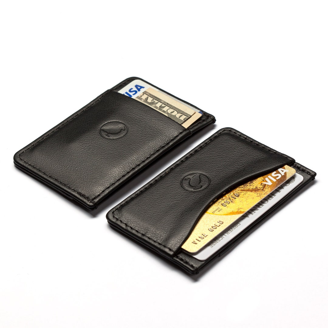 Full Grain Wallet, Minimalist Wallet, Cc Wallet, Slim Wallet, Card ...