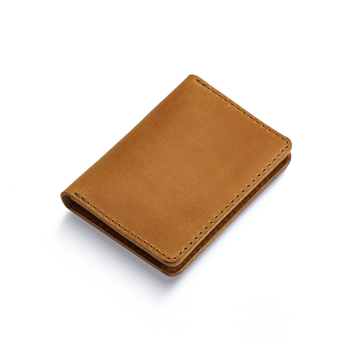 Slim id wallet woman leather card holder wallet slim wallet | Etsy