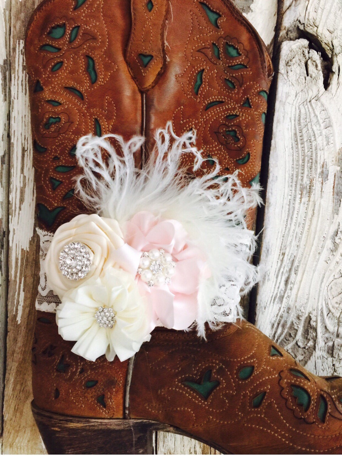 Bridal. Wedding. Special Occasion Boot Bracelet Avaibale in Any Colors ...
