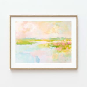 Coastal Marsh Landscape Painting: Southern Fine Art Print or Canvas - Etsy