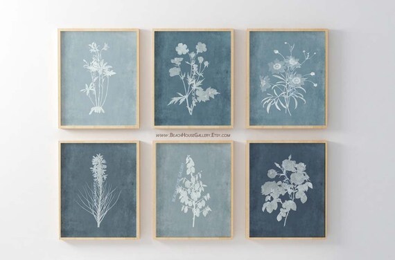 Wall Hangings Home & Living Blue Farmhouse wall decor Bedroom wall ...