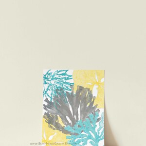 Yellow Gray Turquoise Home Decor Aqua Gray Yellow Nursery | Etsy