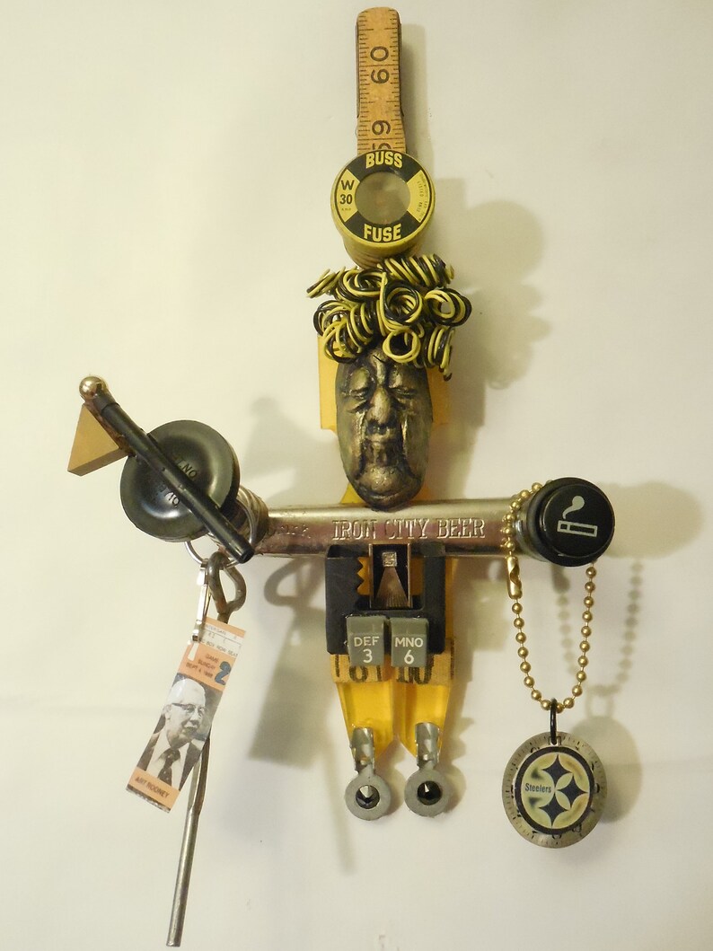 Pittsburgh Steelers Art steeler Fan Vintage Iron City - Etsy