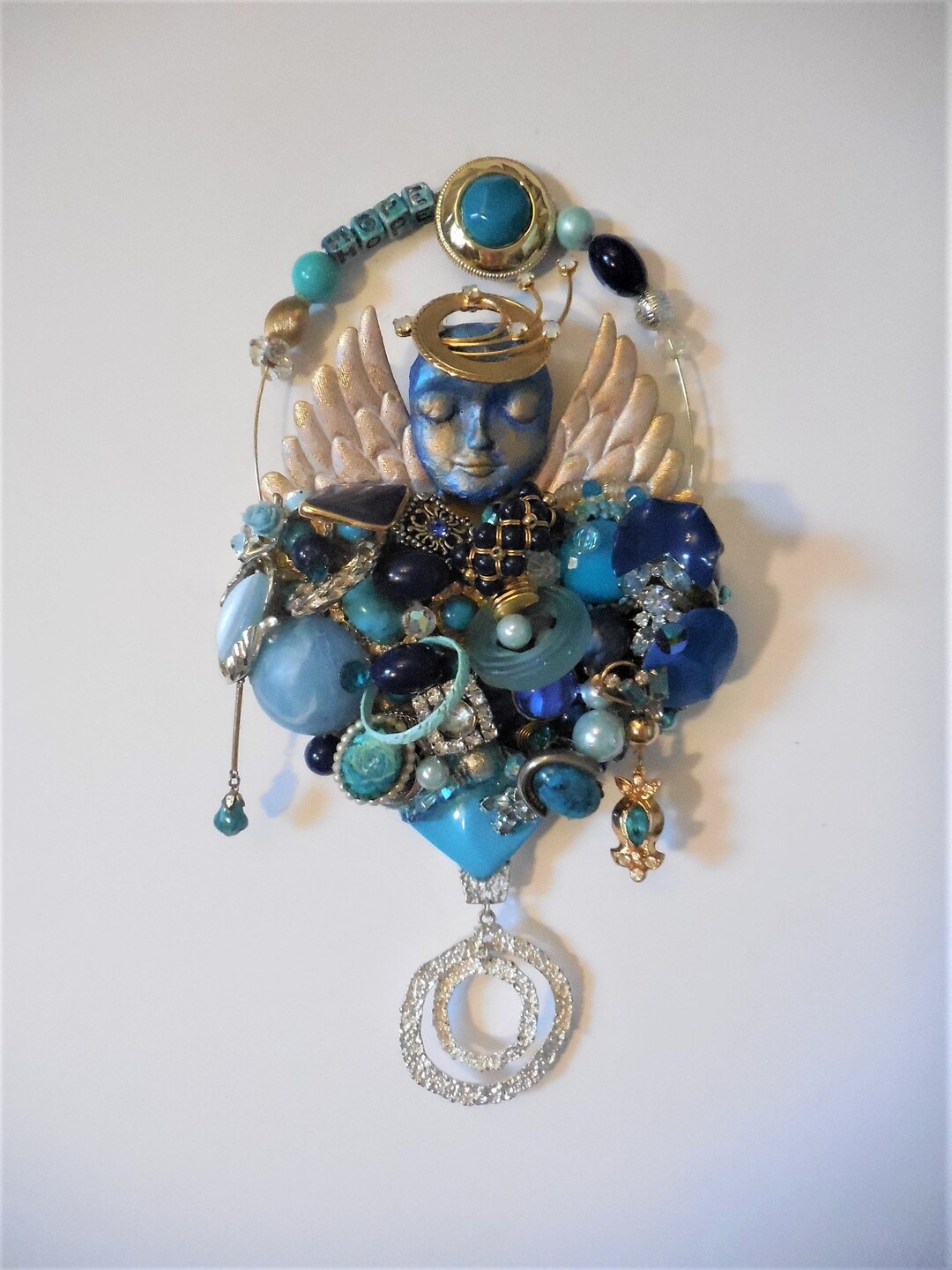 HOPE ANGEL, Angel Gift, Gift of Hope for Illness, Original Art Angel ...