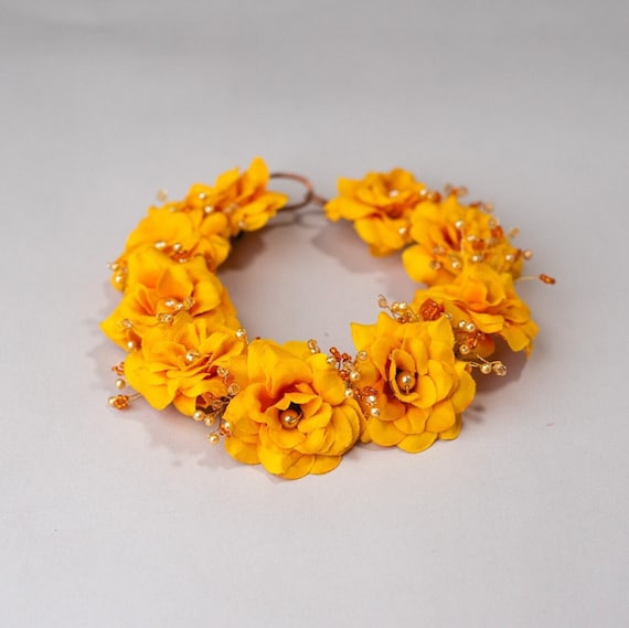 Gajra floral Gajra para el cabello gajra de boda india veni - Etsy España