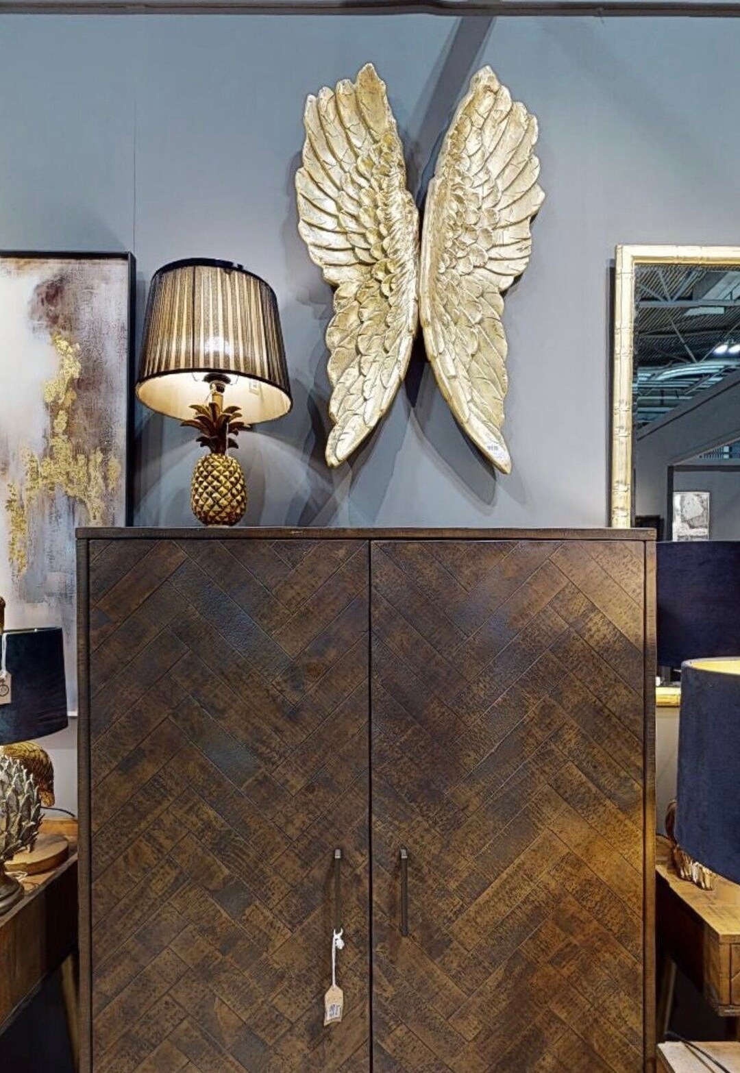 Golden Angel Wings Wall Art Wall Decor - Etsy