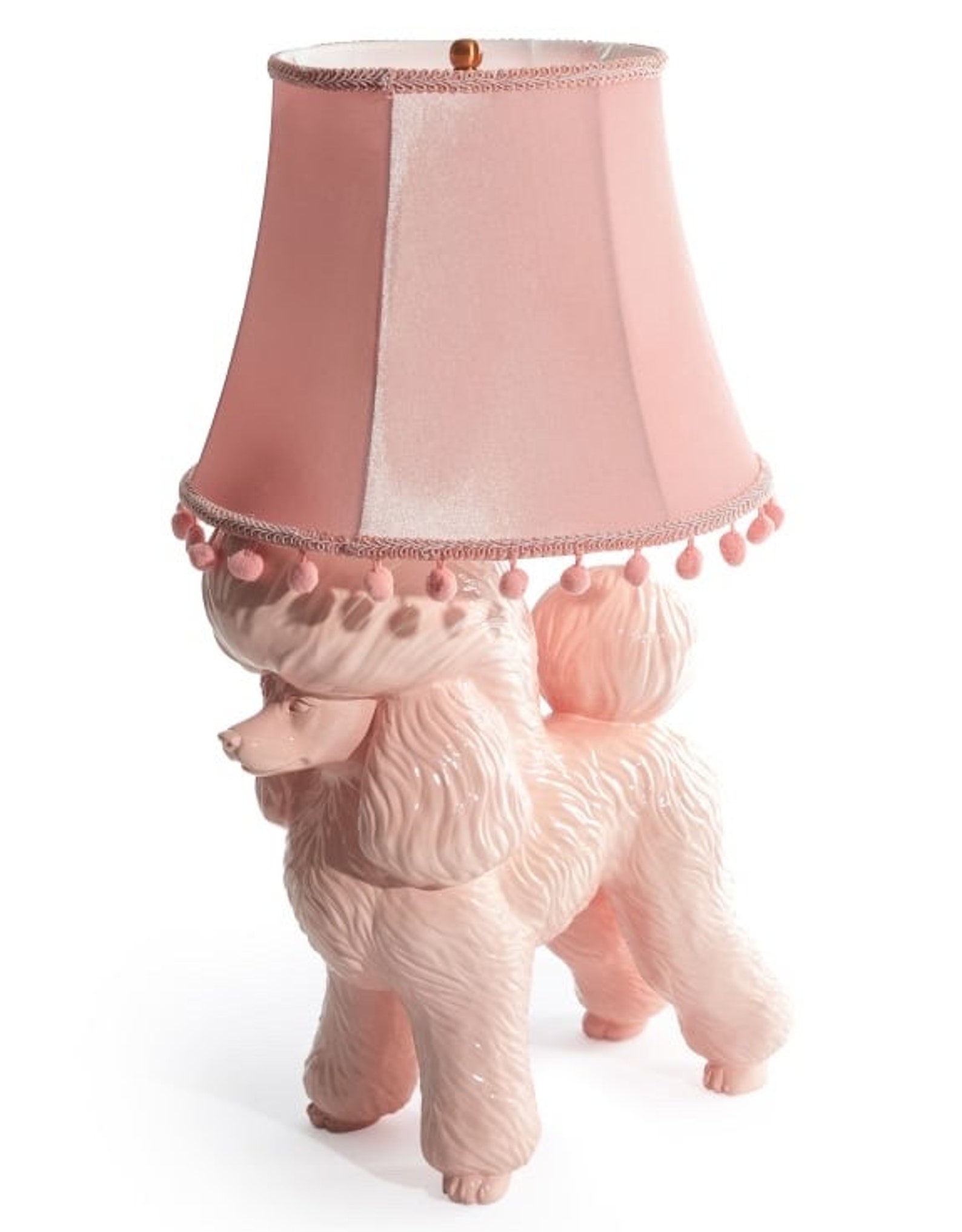 Pink Poodle Table Lamp AVAILABLE - Etsy
