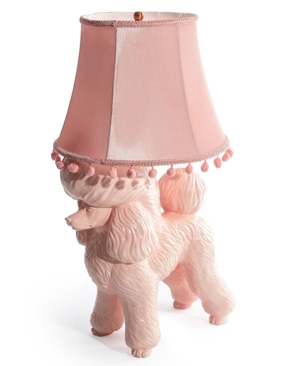 Pink Poodle Table Lamp AVAILABLE - Etsy