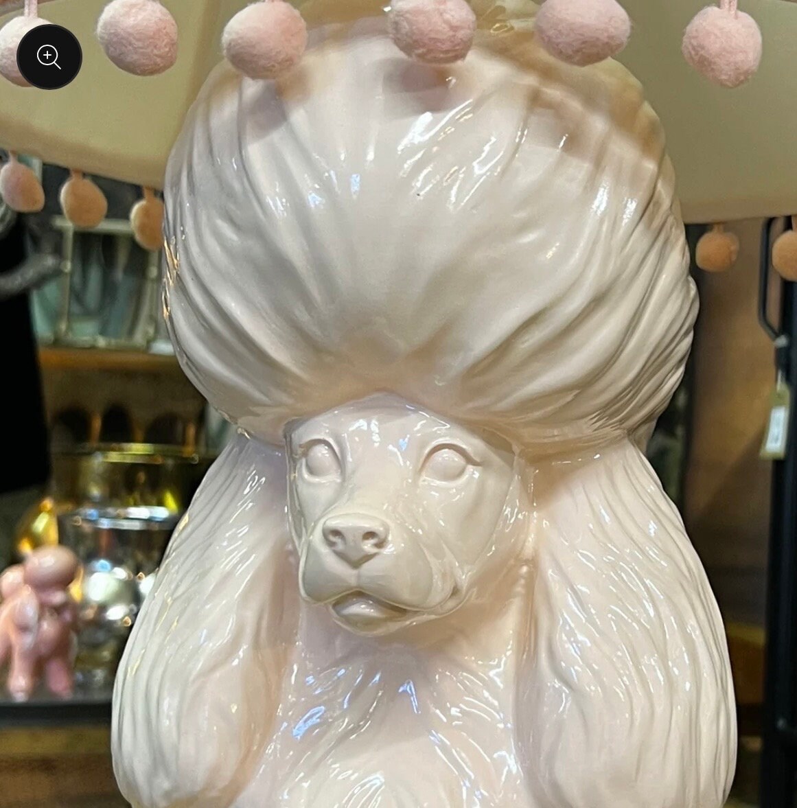 Pink Poodle Table Lamp AVAILABLE - Etsy