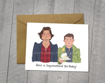 supernatural valentine card