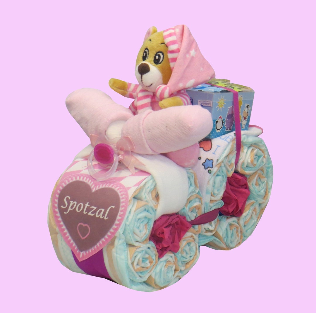 Diaper Motorcycle spotzal in Pink - Etsy