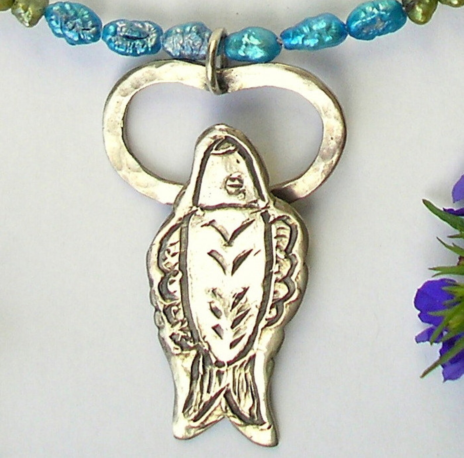 Fish Jewelry Fish Necklace Religious Jewelry Made in - Etsy