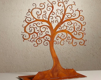 Metal Tree of Life Stand - Etsy