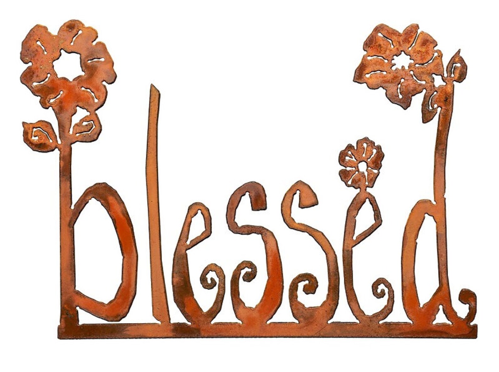 Metal Blessed Sign by Elizabeth Keith Designs | Etsy