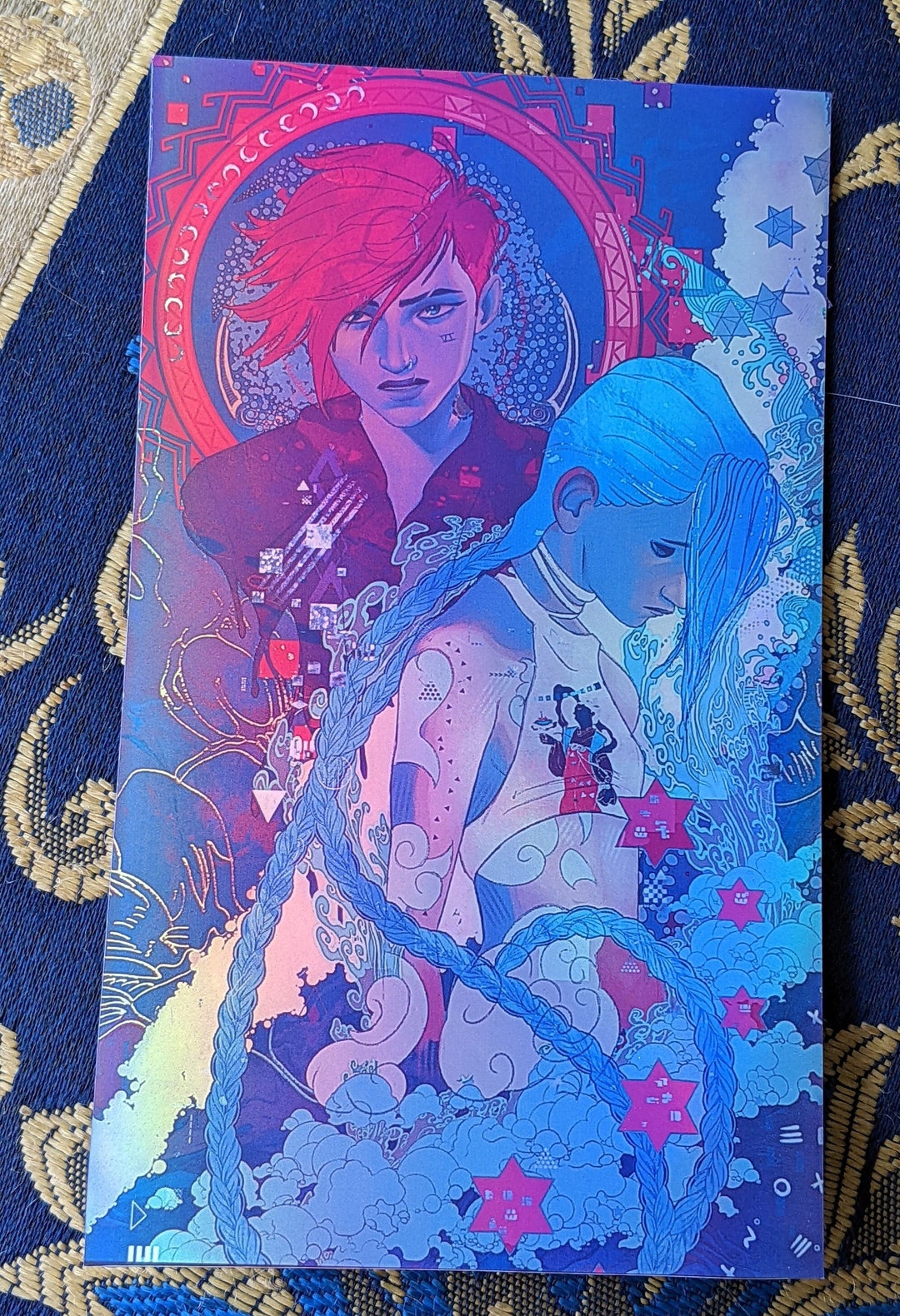 Large Vi and Jinx (arcane) Laminated Holographic Sticker - Etsy