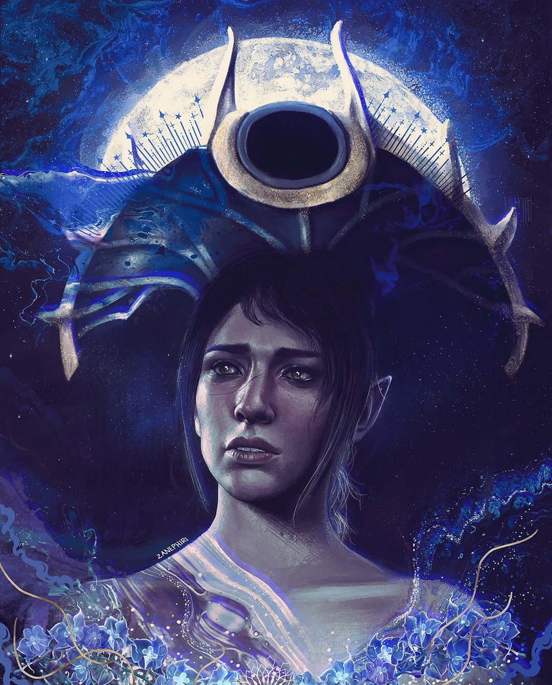 A Little Light (shadowheart Bg3) Art Print [25cm X 20.3cm] - Etsy