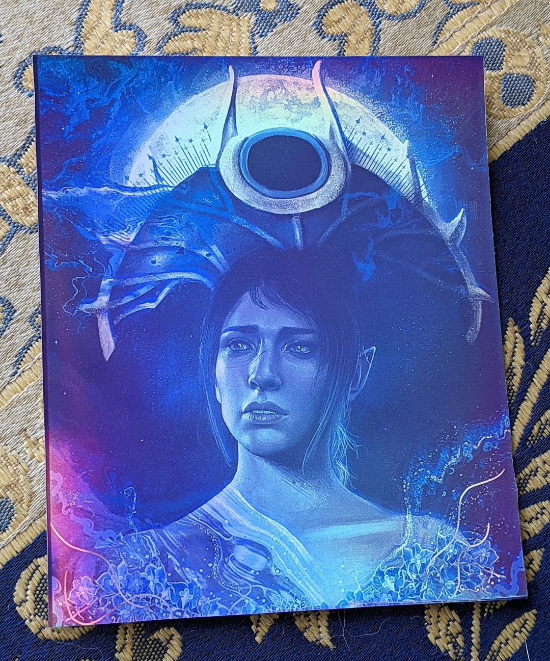 Large Shadowheart (BG3) Laminated Holographic Sticker - Etsy