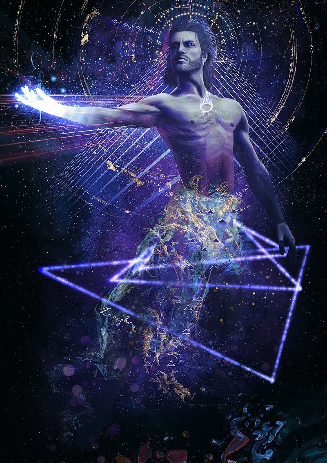 Gale Dekarios (baldur's Gate 3) Art Print - Etsy