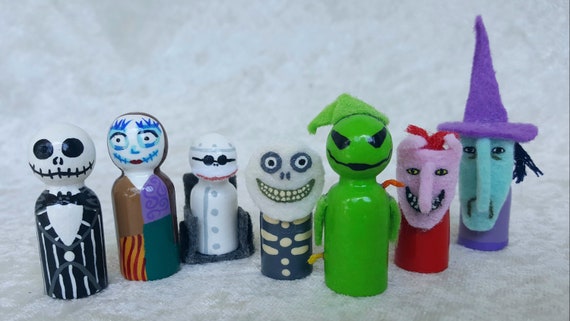 7 Piece Peg Set - Etsy