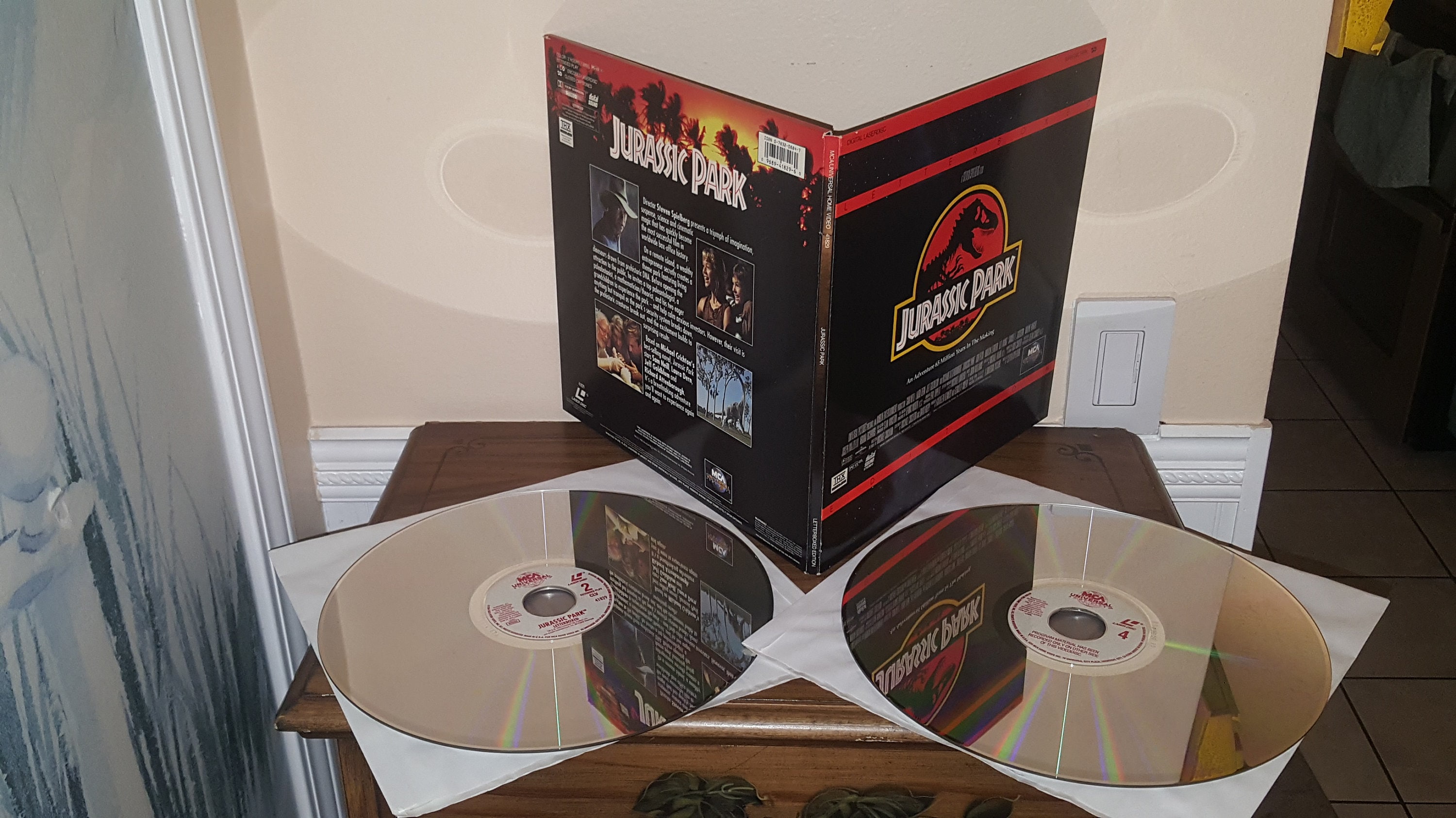 Jurassic Park Laserdisc