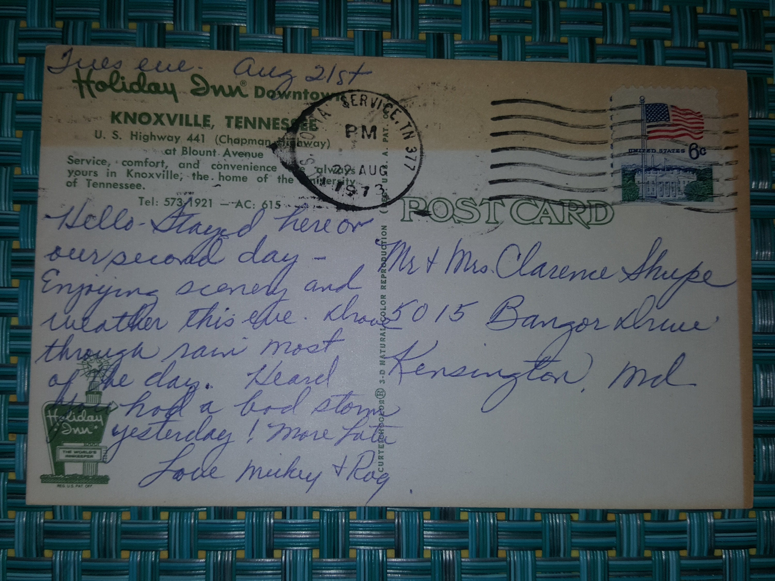 41 Holiday Inn Postcards 1960s-1980s Collection With Vintage Room ...