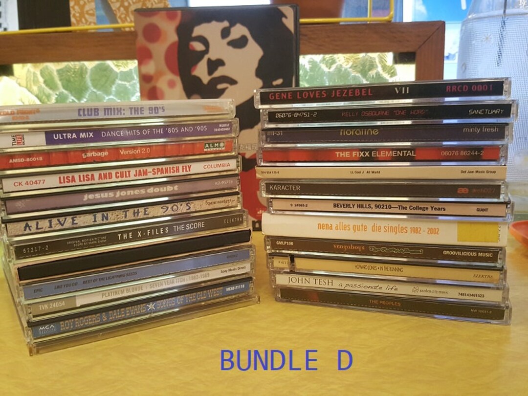 YOU CHOOSE From Bundles of Records (10) or Cds (24) of Pop / 90s Rock ...