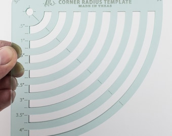 Router Radius Template - Etsy