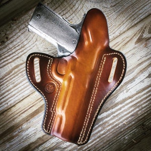 PDF Digital Pattern - 1911 - 5" Pancake Style Leather Holster Pattern ...