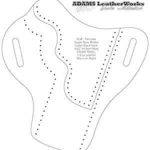 PDF Digital Pattern - Ruger New Model Super Blackhawk 4.62 Inch 44 Rem ...