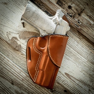 PDF Digital Pattern - 1911 - 5" Avenger Style Leather Holster Pattern ...
