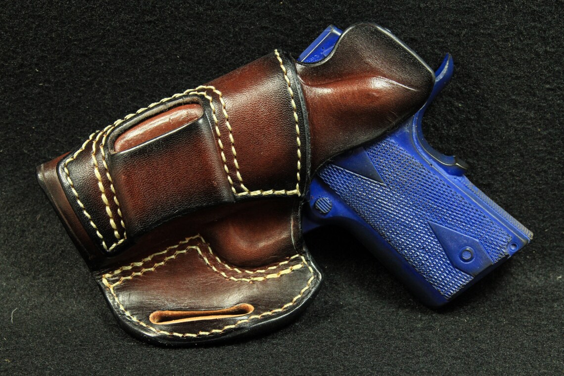 PDF Digital Pattern - 1911 - 3" Avenger Style Leather Holster Pattern ...