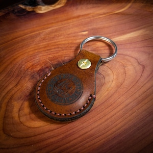 Apple AirTag Leather Keychain Digital PDF Downloadable DIY Pattern - Etsy