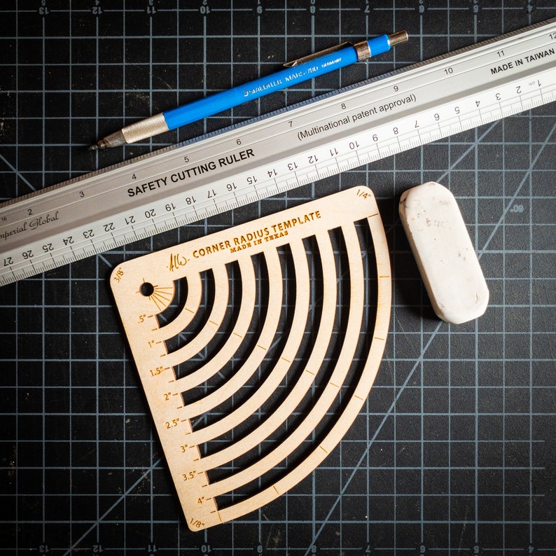 Corner Radius Template - Etsy