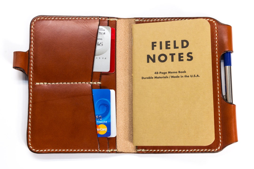 PDF Digital Pattern - Field Notes Leather Travel Journal With Pen Lock ...