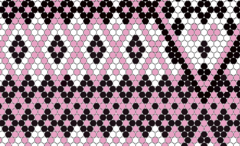 Nested Diamonds SS10 Rhinestone Tumbler Pattern - Etsy