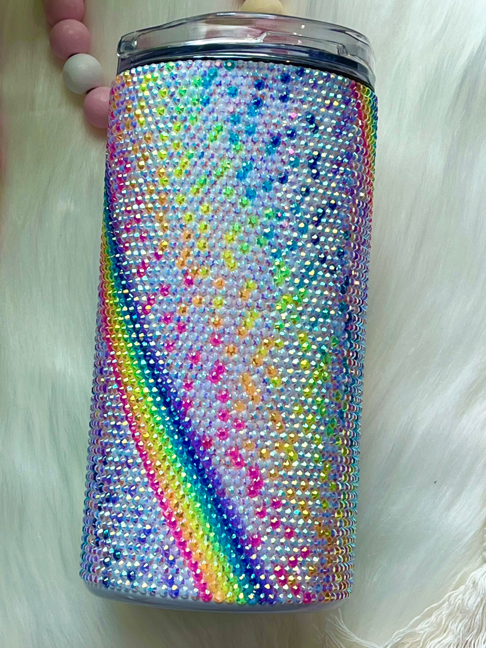 Rainbow Pride Rhinestone Tumbler 4 in 1 - Etsy